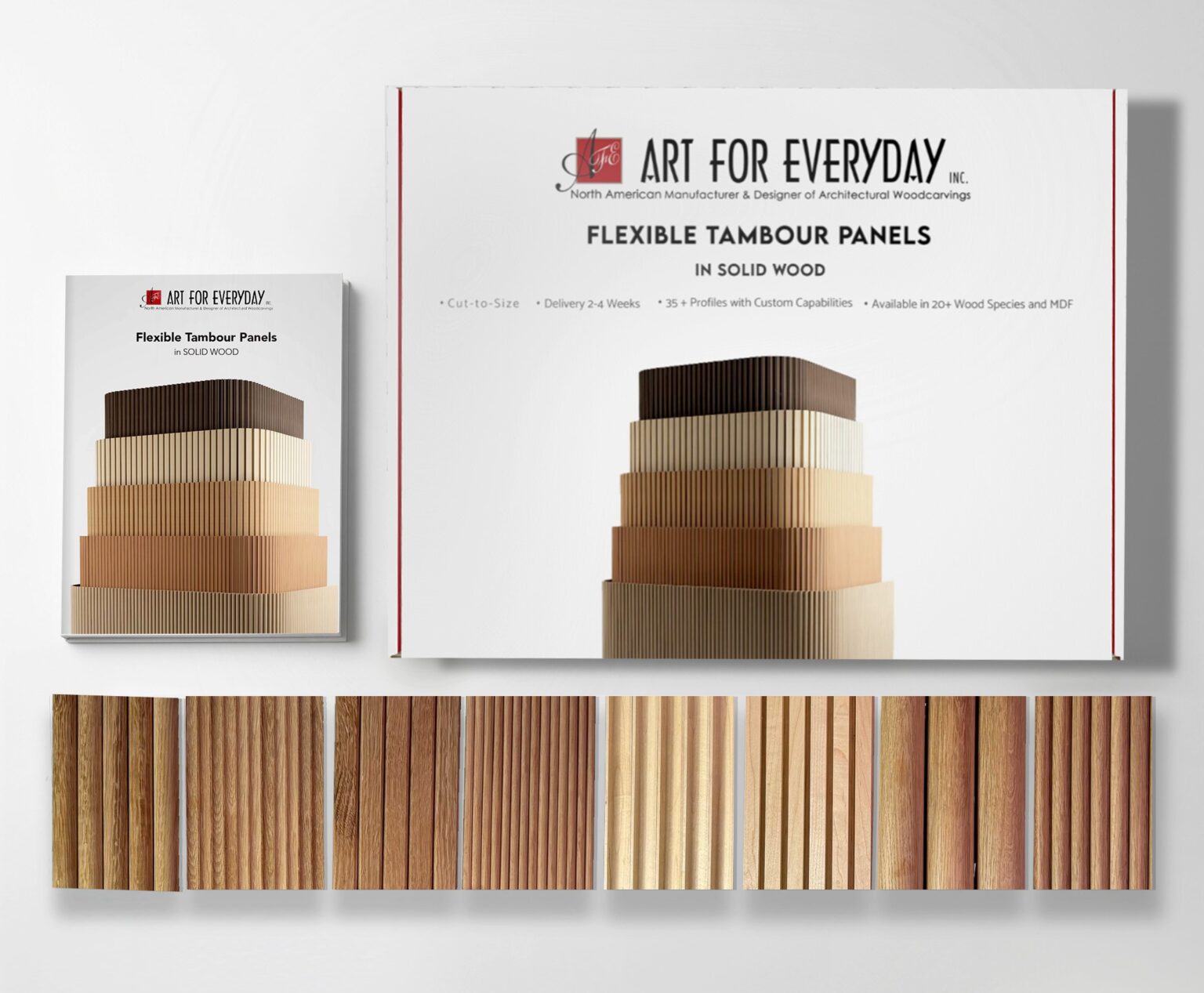 Flexible Tambour Panel Sample Kit – Art For Everyday Inc.Art for Everyday Inc.™ (AFE) – Quality ...